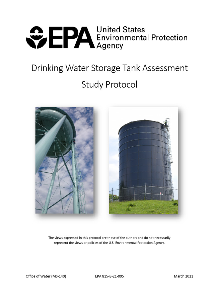 Drinking Water Tank Assessment Protocol | PDF | Water Quality | Water
