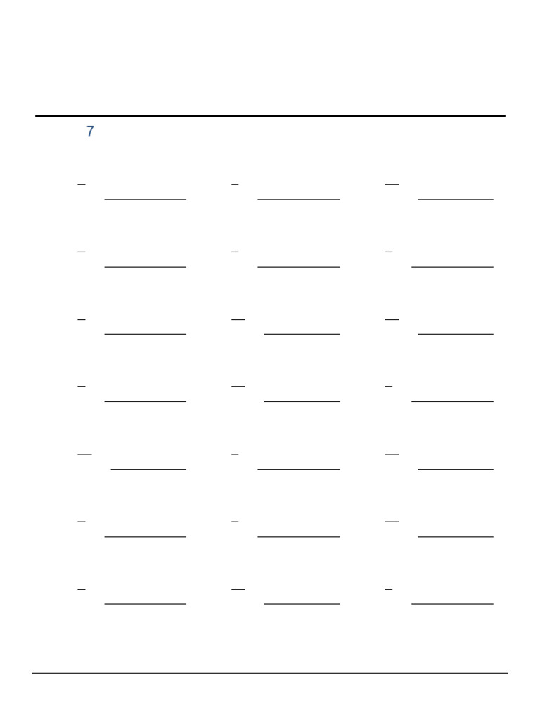 Convert Mixed Numbers to Improper Fractions | PDF