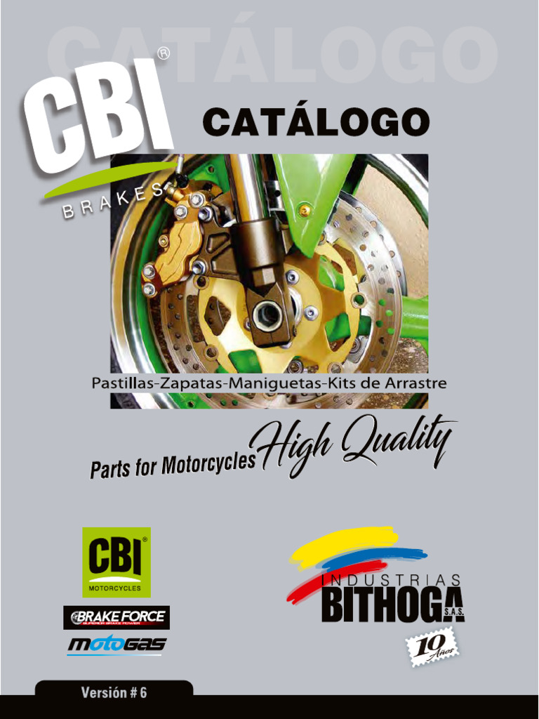 Pastillas de Freno para Motocicletas | PDF | Vehículos terrestres ...