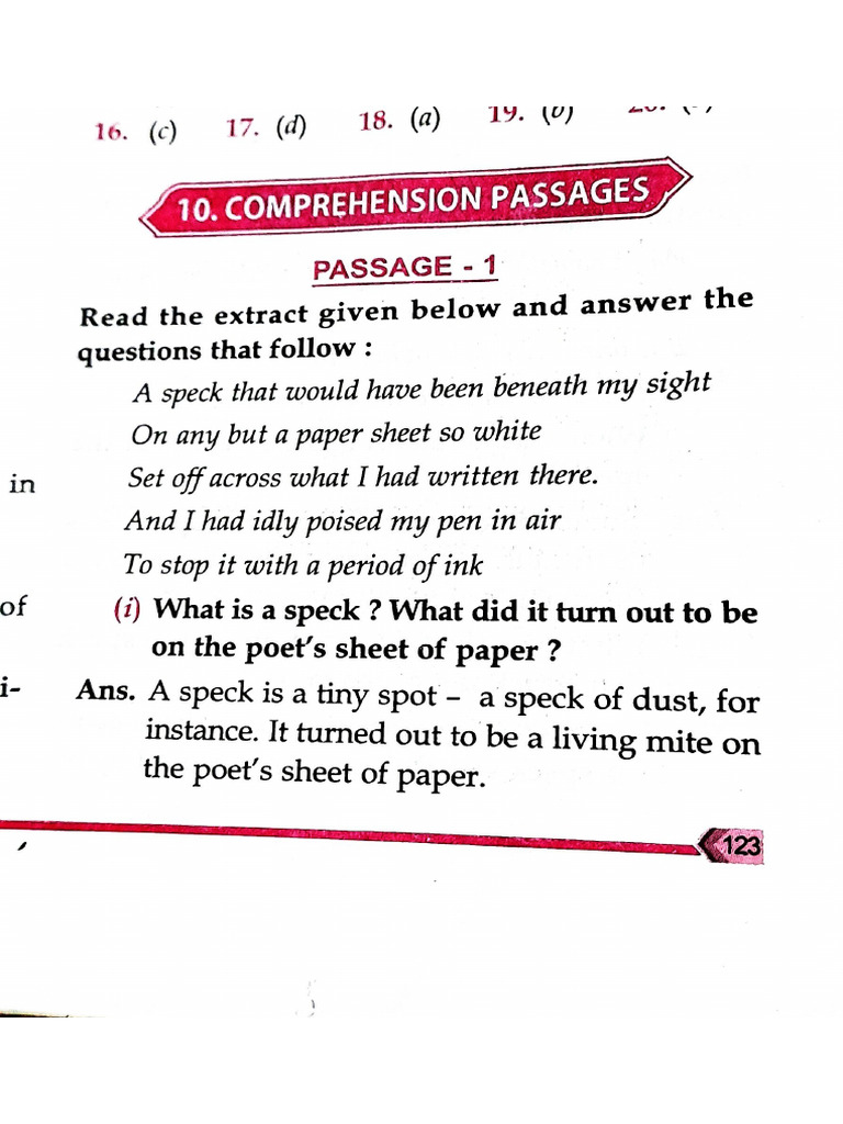 A Considerable Speck | PDF