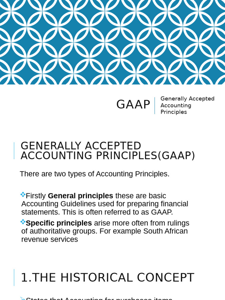 GAAP | PDF