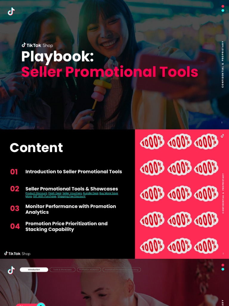 Seller Promotional Tool Playbook - Sep2023 | PDF | Sales | Voucher
