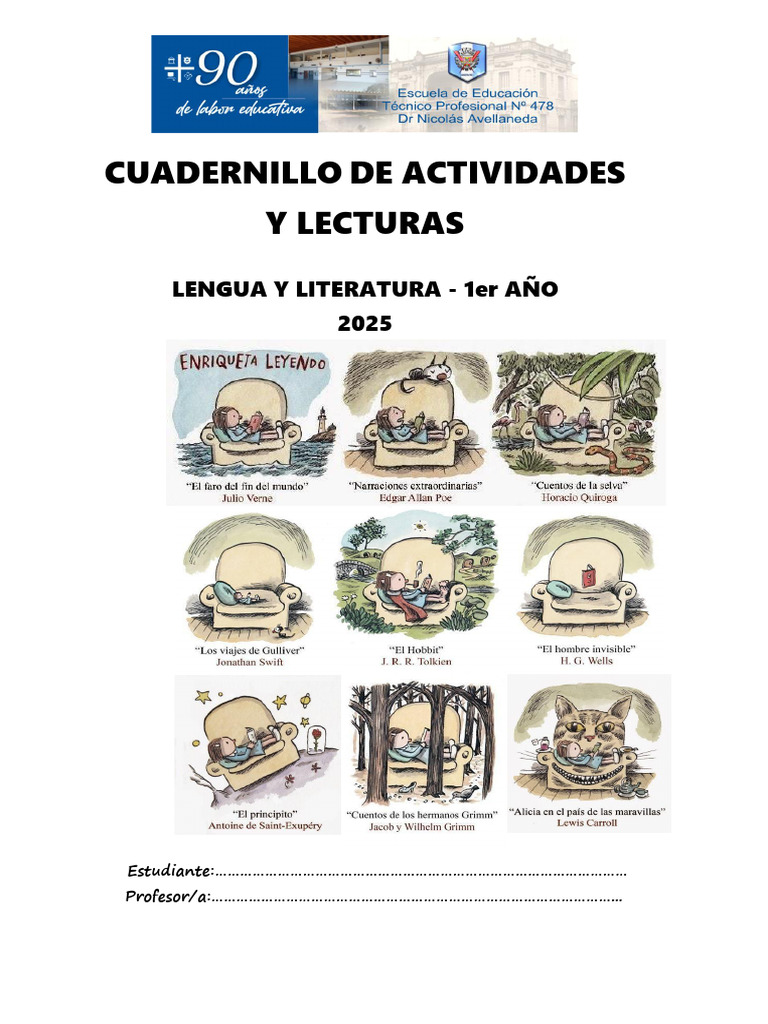 1ro AVELLANEDA LyL - 2025 | PDF | Lingüística