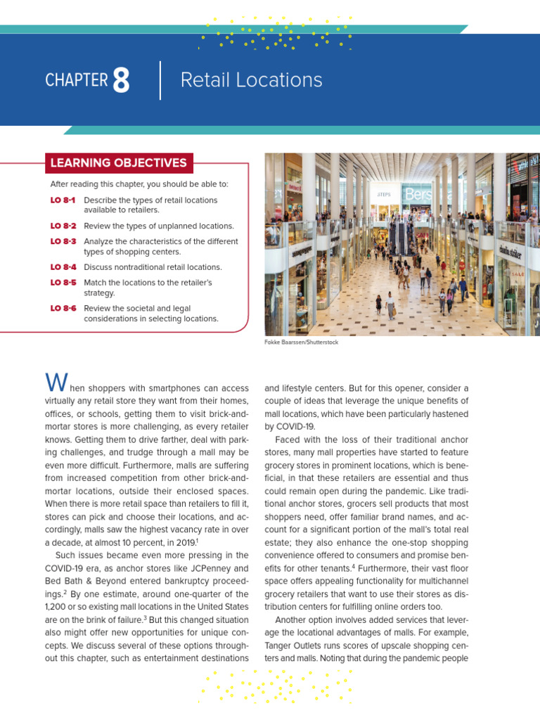 Retail Locations | PDF | Retail | Shopping Mall