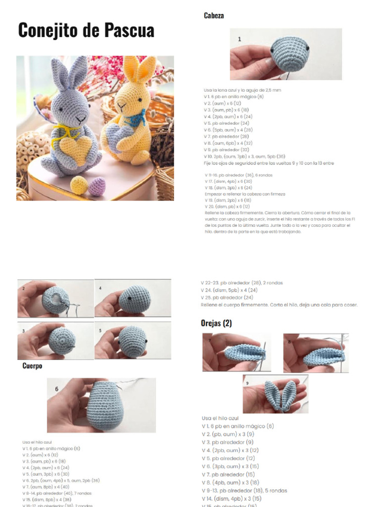 Conejo De Pascua Pdf