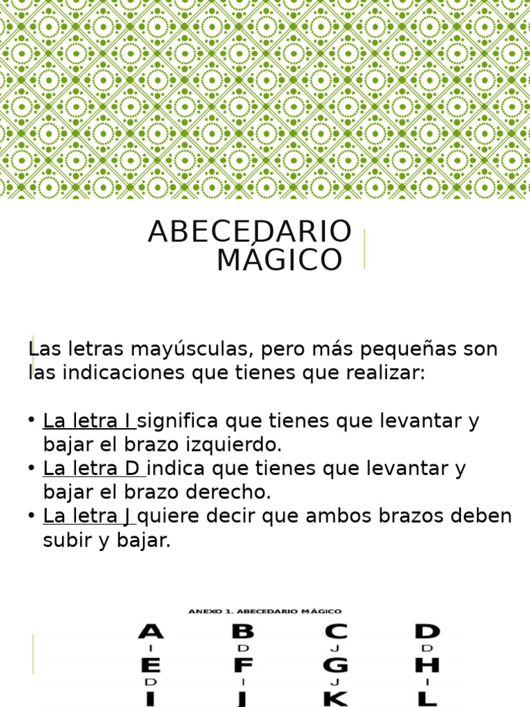 Abecedario Mágico | PDF