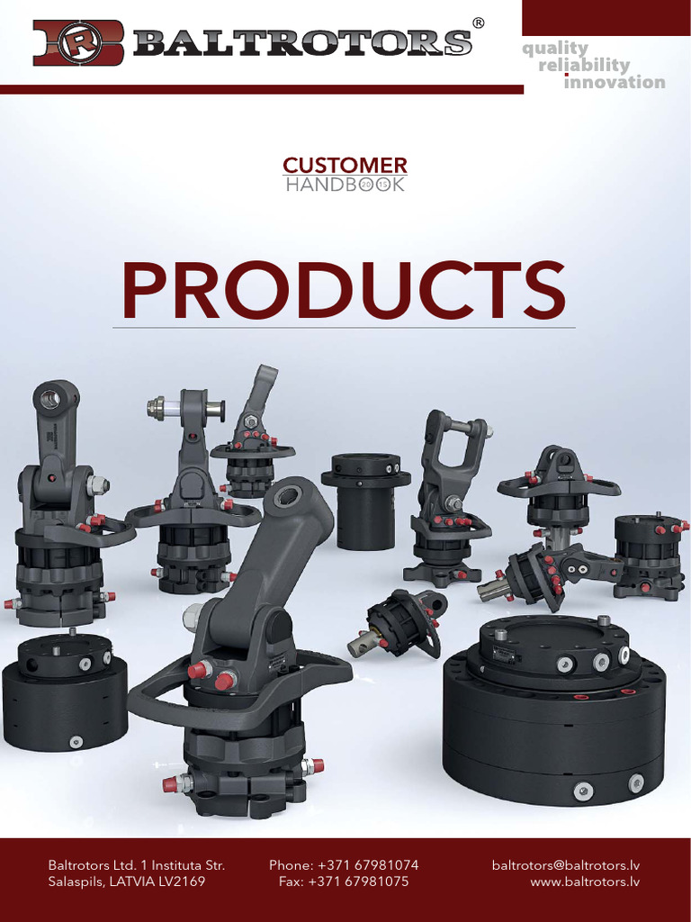 Baltrotors Complete Product Range | PDF