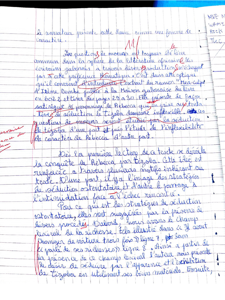 commentaires composé | PDF