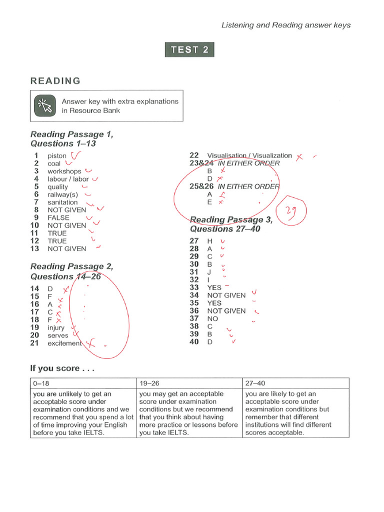 FGHIJ Practice Test A - Reading AK | PDF
