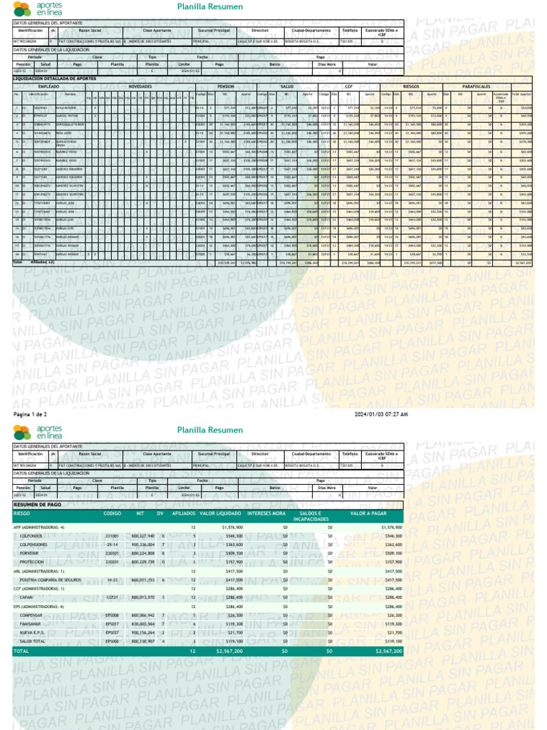 Mafars 288 | PDF | Servicios financieros | Finanzas personales