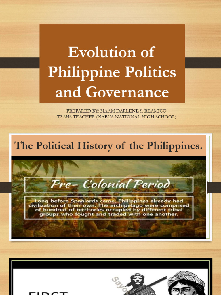 Evolution of Philippine Politics | PDF | President Of The Philippines ...
