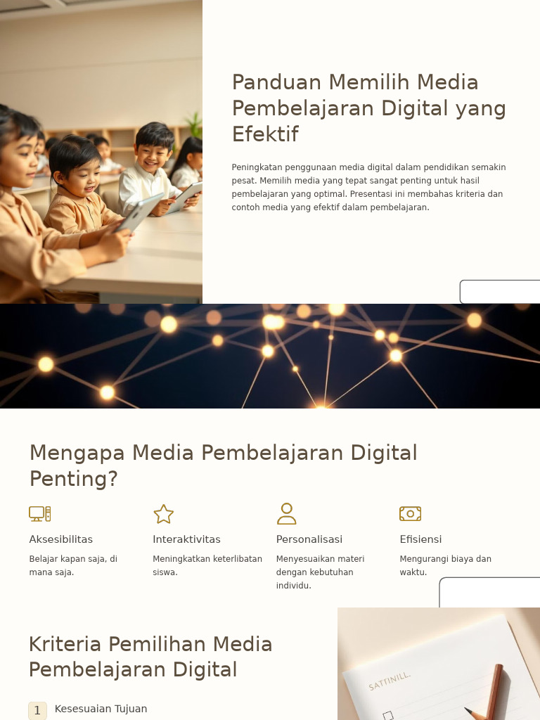 Panduan Memilih Media Pembelajaran Digital Yang Efektif | PDF