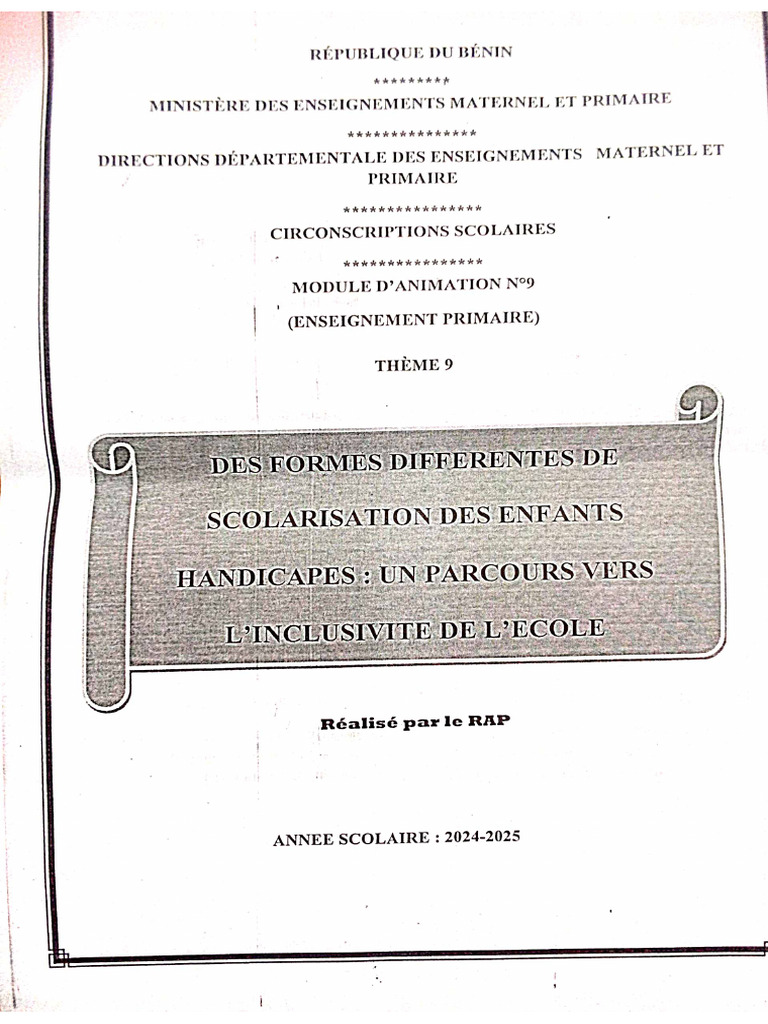 Module D'animation N°9 | PDF