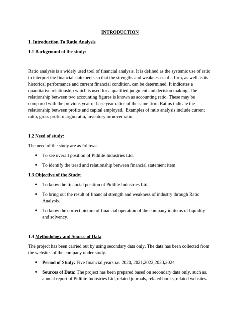Ratio Analysis | PDF | Business | Financial Economics