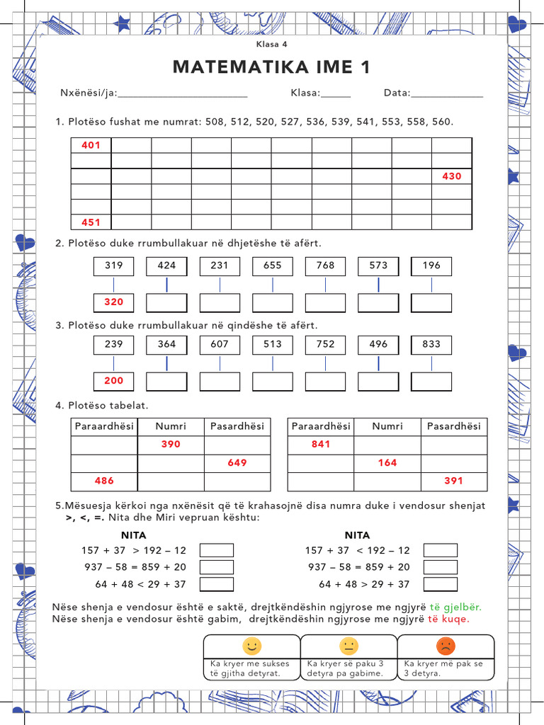 Matematika Ime 1-36 2024 SHTYP | PDF