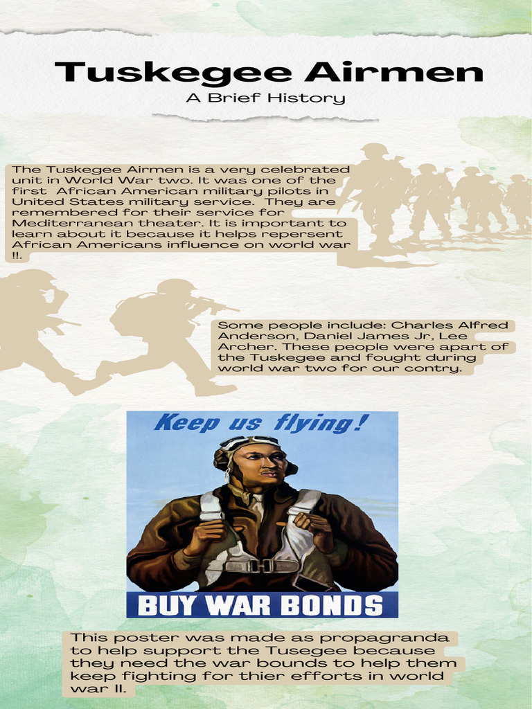 A Tuskegee Airmen One Pager | PDF