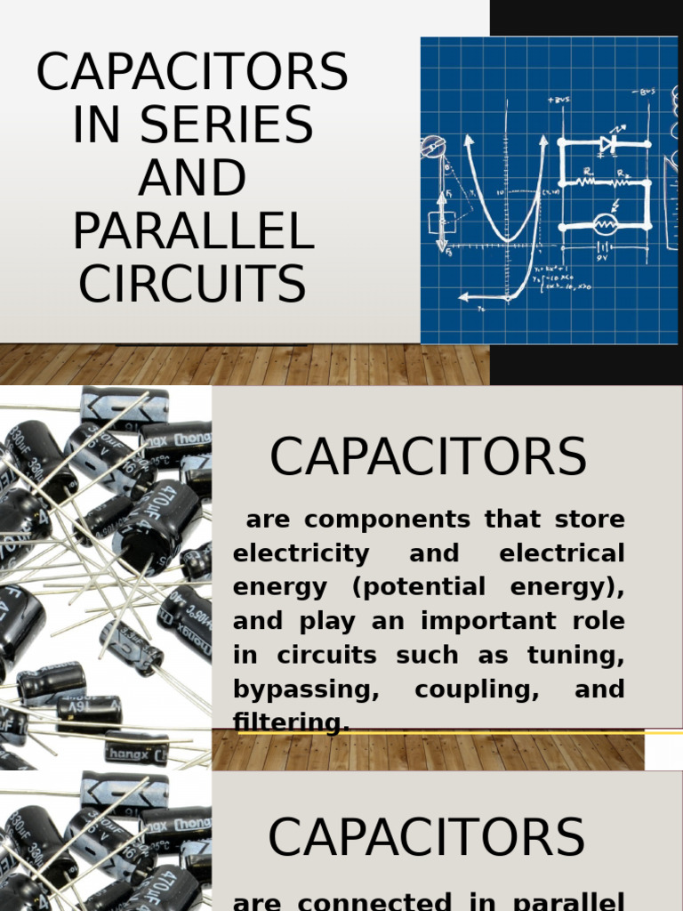 (Physics2) Capacitors in Series and Parallel Circuits | PDF | Series ...