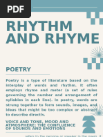 10 Sound Devices in Poetry With Examples | PDF