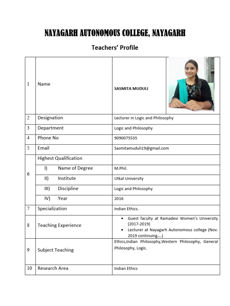 Philosophy-Sasmita Muduli | PDF | Liberal Arts Education