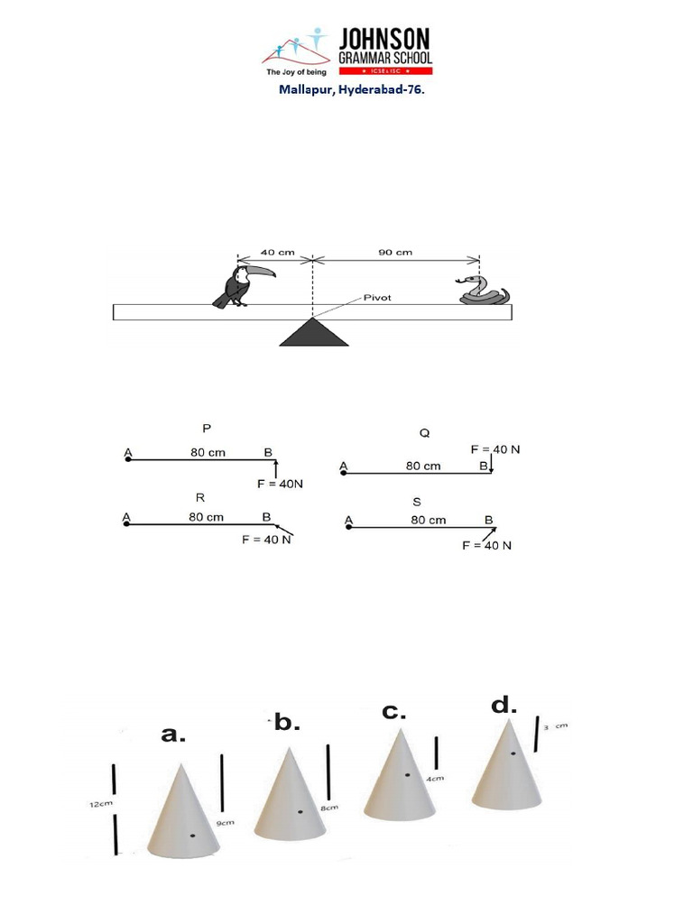 Class10PhysicsCH1HomeAssignment25-26_20250303121321 | PDF | Force | Mechanical Engineering