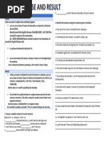 Connectors of Reason and Result Guide | PDF | Clause | Sentence ...