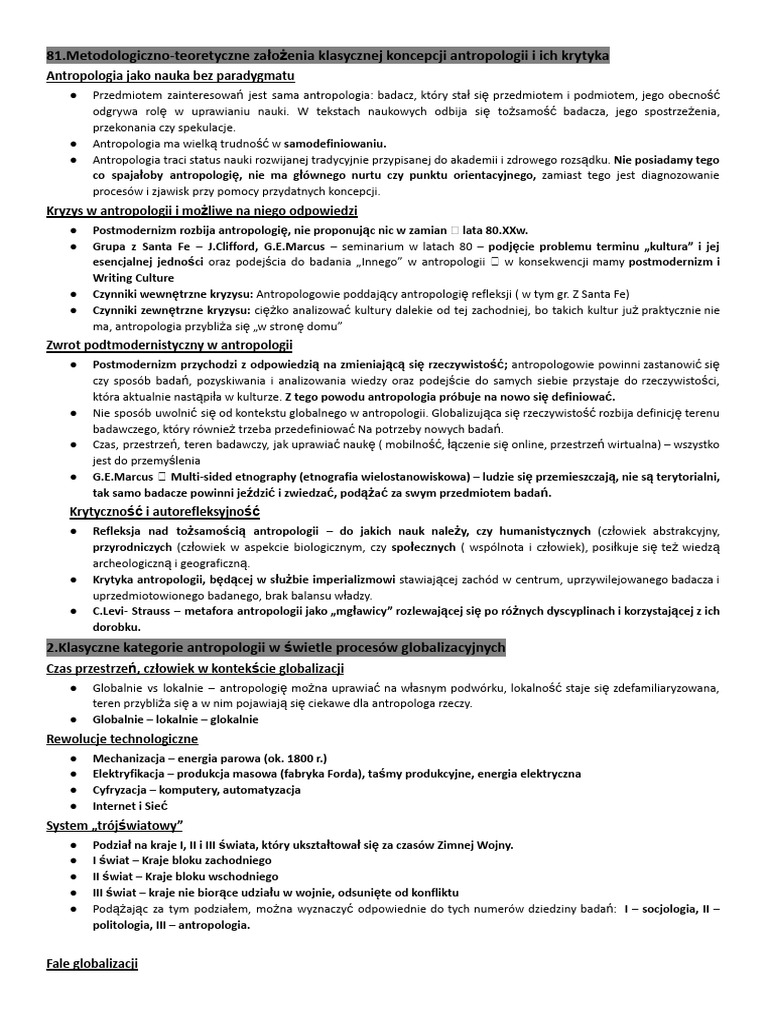 Antropo Skrót | PDF