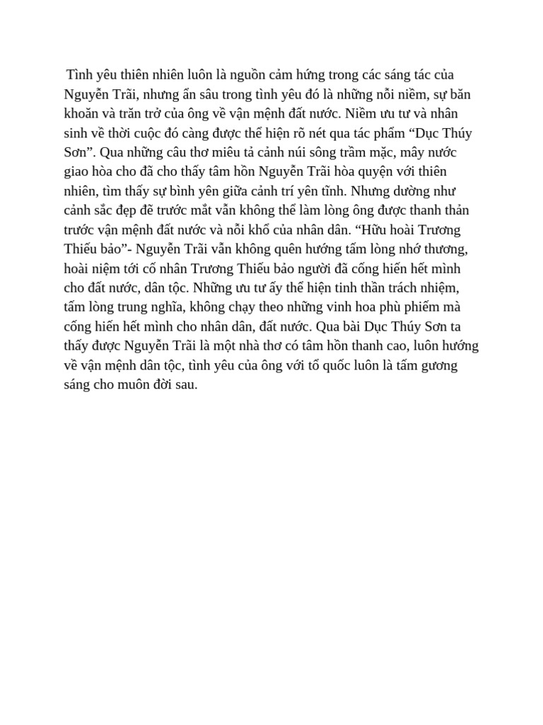 Nét đẹp tâm hồn Nguyễn Trãi | PDF