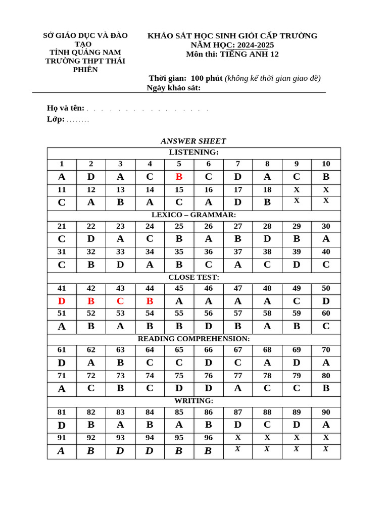 KEY- KH S - L4 - | PDF