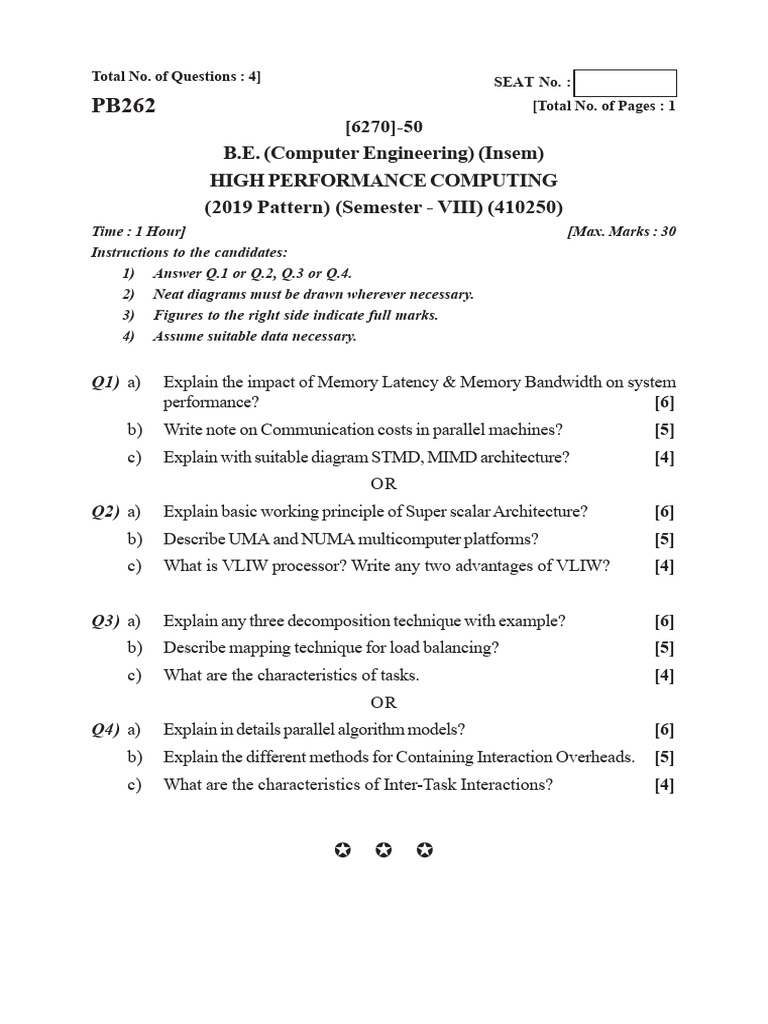 March_2024 | PDF | Parallel Computing | Computer Architecture