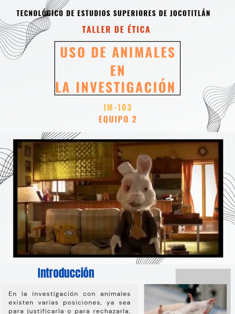 Ética en la Investigación con Animales | PDF | Experimentar | Laboratorios