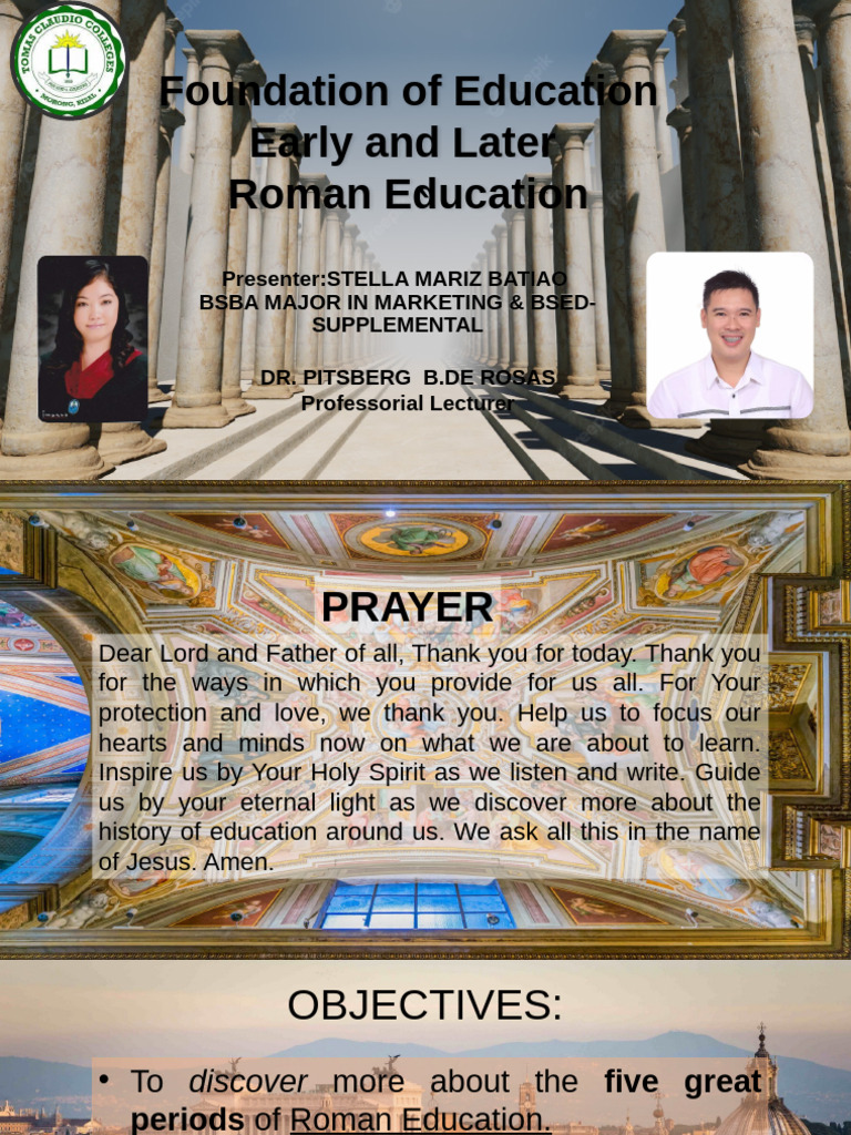 Roman Education and Vocational Training | PDF | Public Speaking | Rhetoric