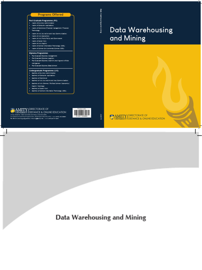 Data Warehousing Mining F-CSIT341 | PDF | Cloud Computing | Databases