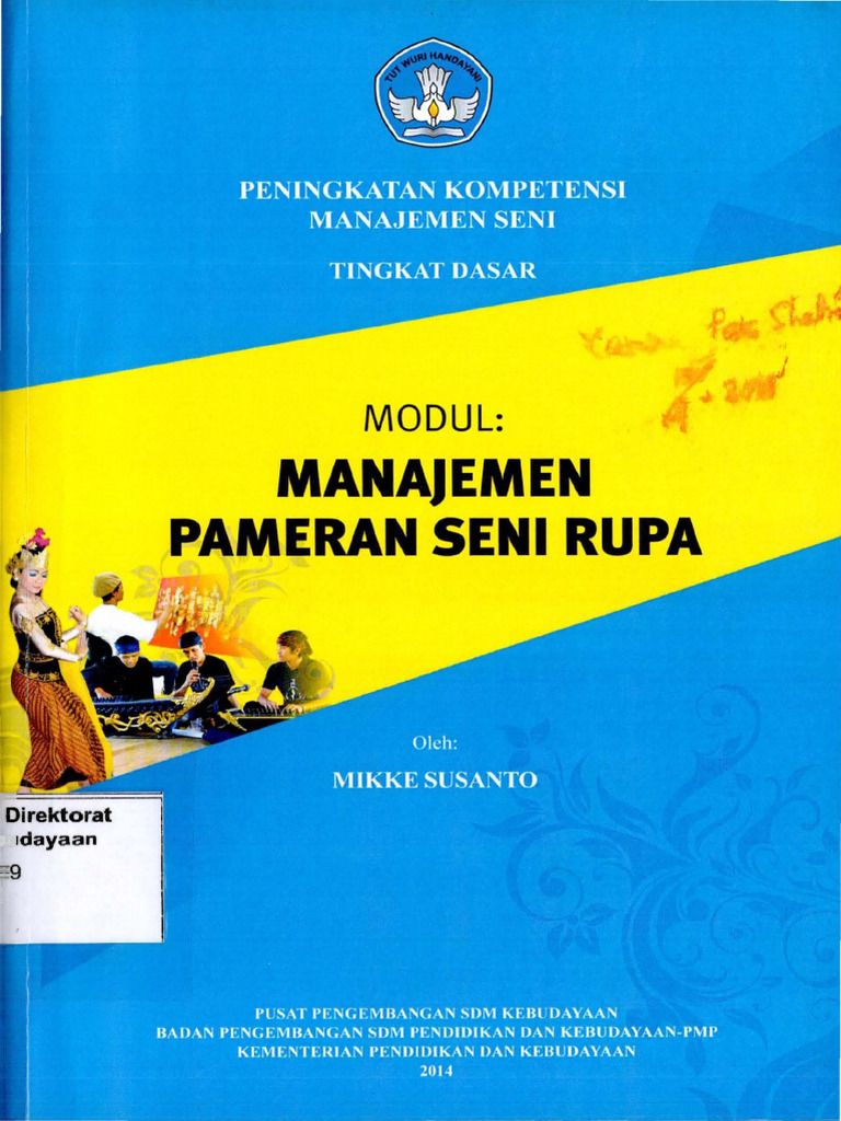 Modul ; Manajemen Pameran Seni Rupa | PDF