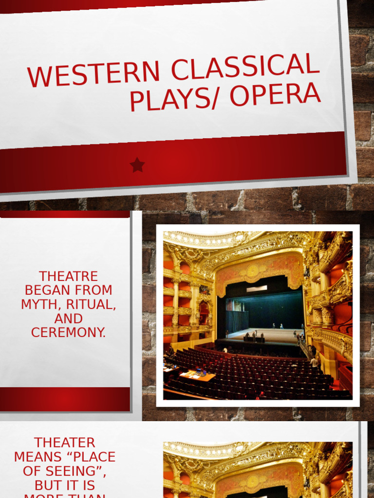Western Classical Play Arts | PDF | Oedipus | Performing Arts