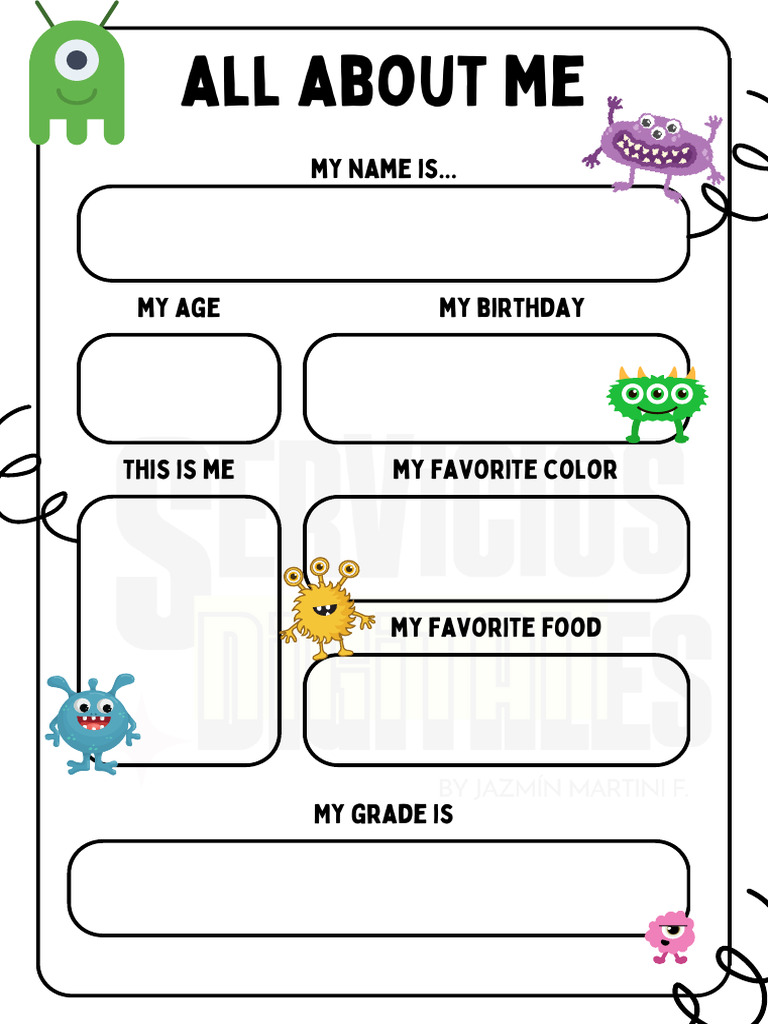 All About Me.pdf | PDF