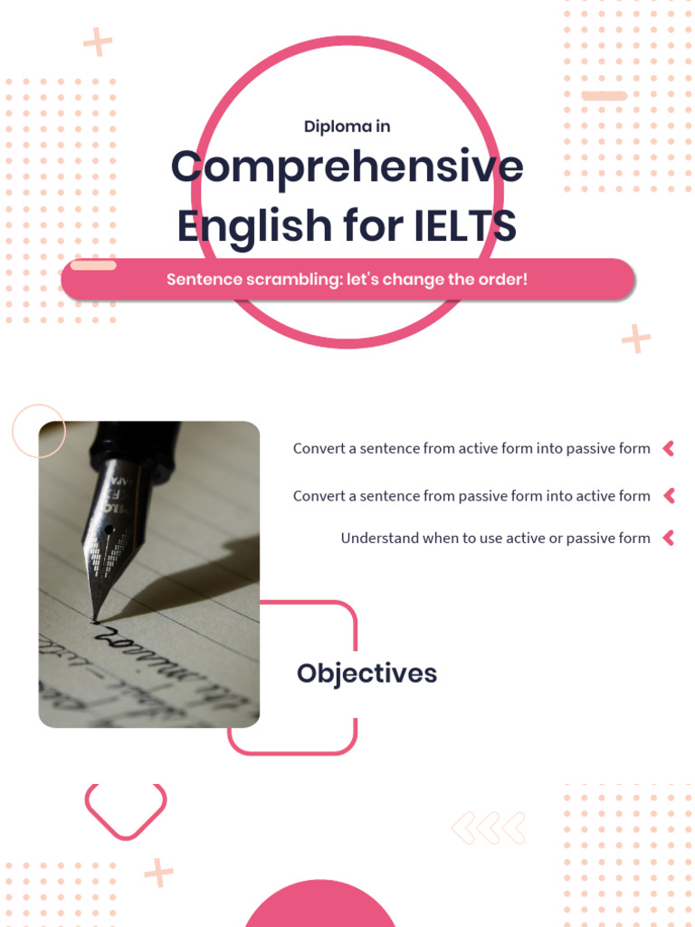 English (IELTS - Readiness) Lesson 12 Slides | PDF | Verb | Subject ...
