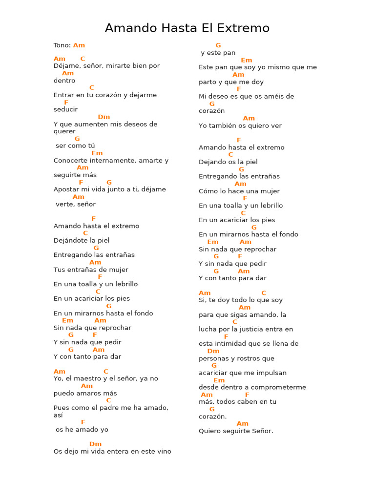 Amando hasta el extremo | PDF