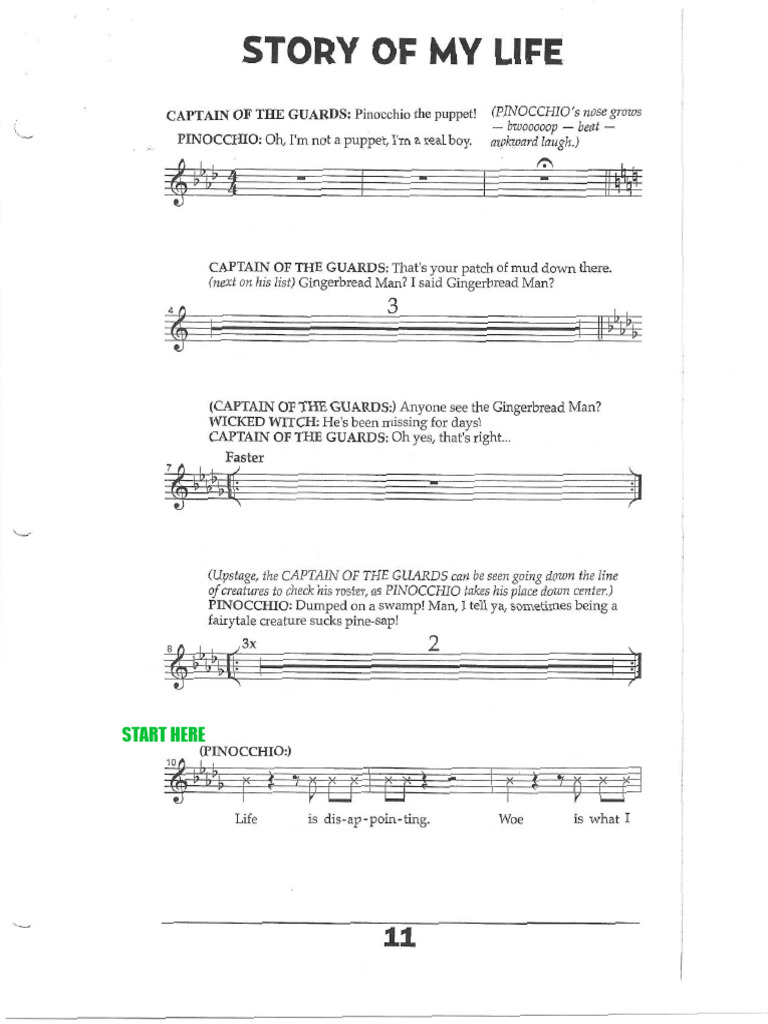 Pinocchio Cut | PDF