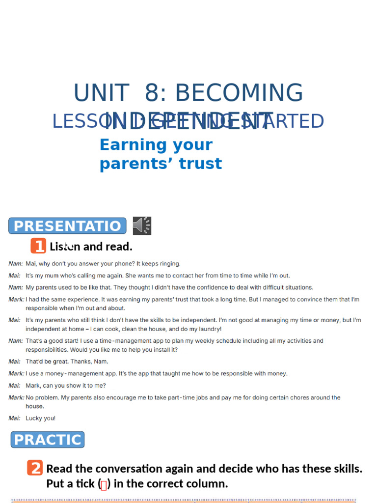 Lesson 1 - Getting Started | PDF