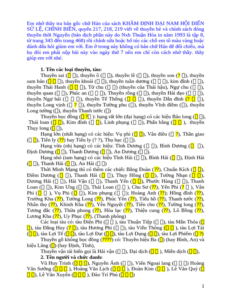 Ten Thuyen Chu Han 2 | PDF