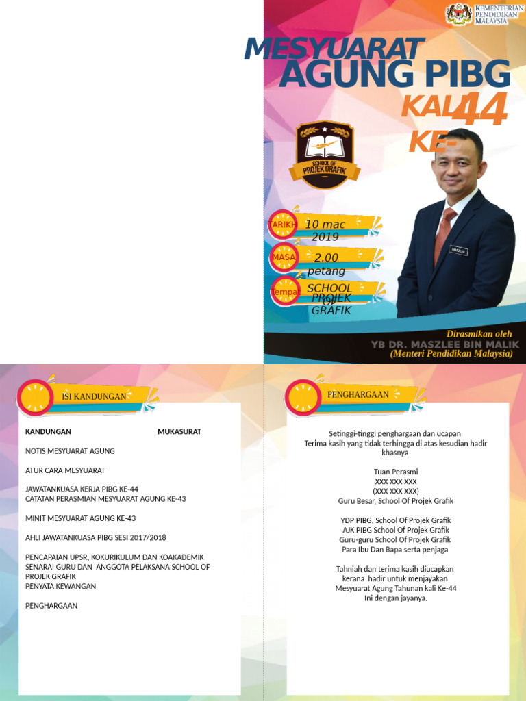 Buku Program PIBG by PROJEKGRAFIK | PDF