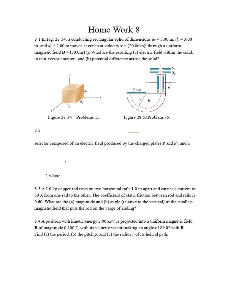 Home Work 8 | PDF