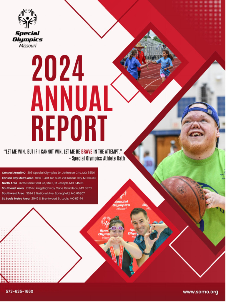 Special Olympics Missouri 2024 Annual Report | PDF