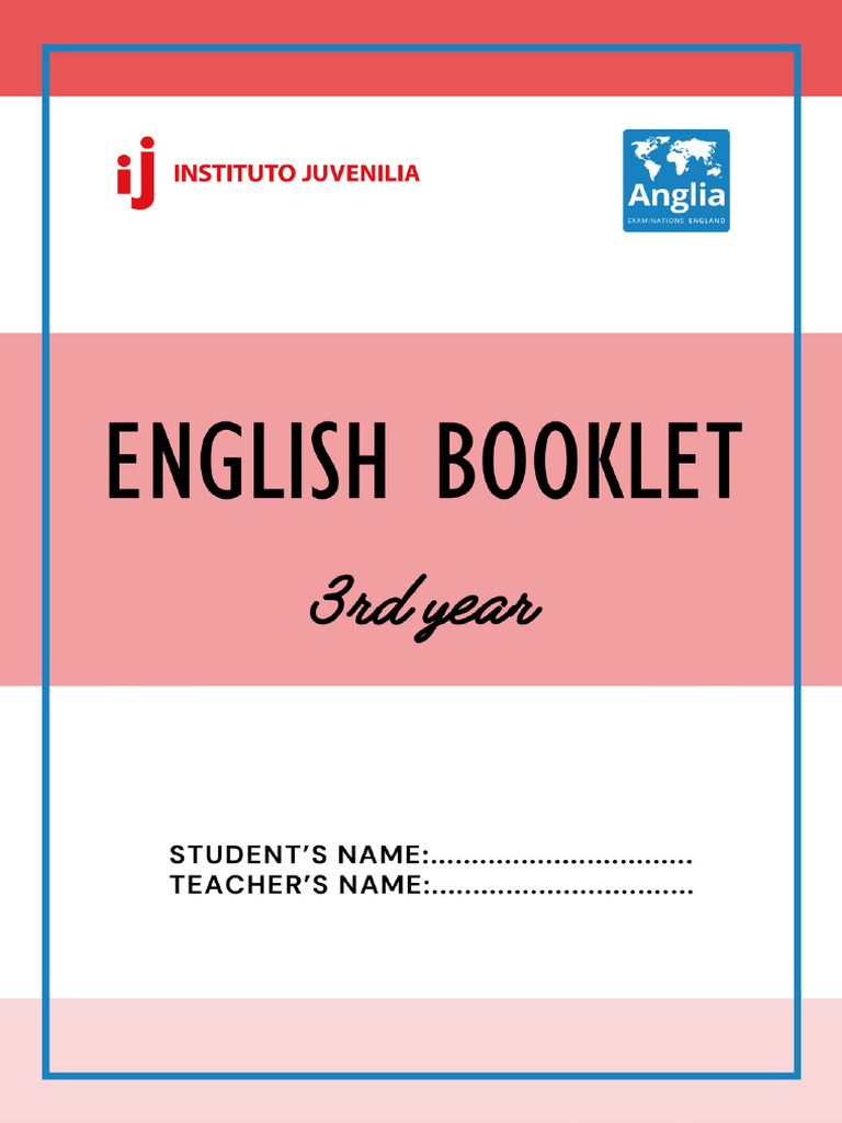 3er Año Modulo Ingles 2025 | PDF | Verb | Grammatical Tense