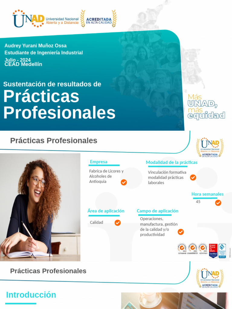Plantilla Presentaciones Practicas | PDF | Sistema de manejo de calidad ...