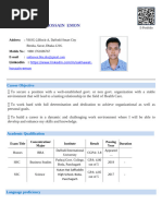 MANJU RESUME... Updated - Manju | PDF | Business | Cognition