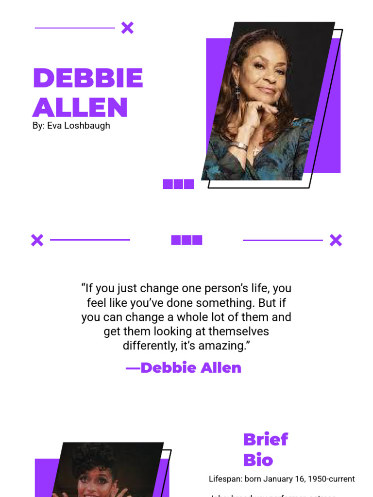 Debbie Allen Presentation | PDF