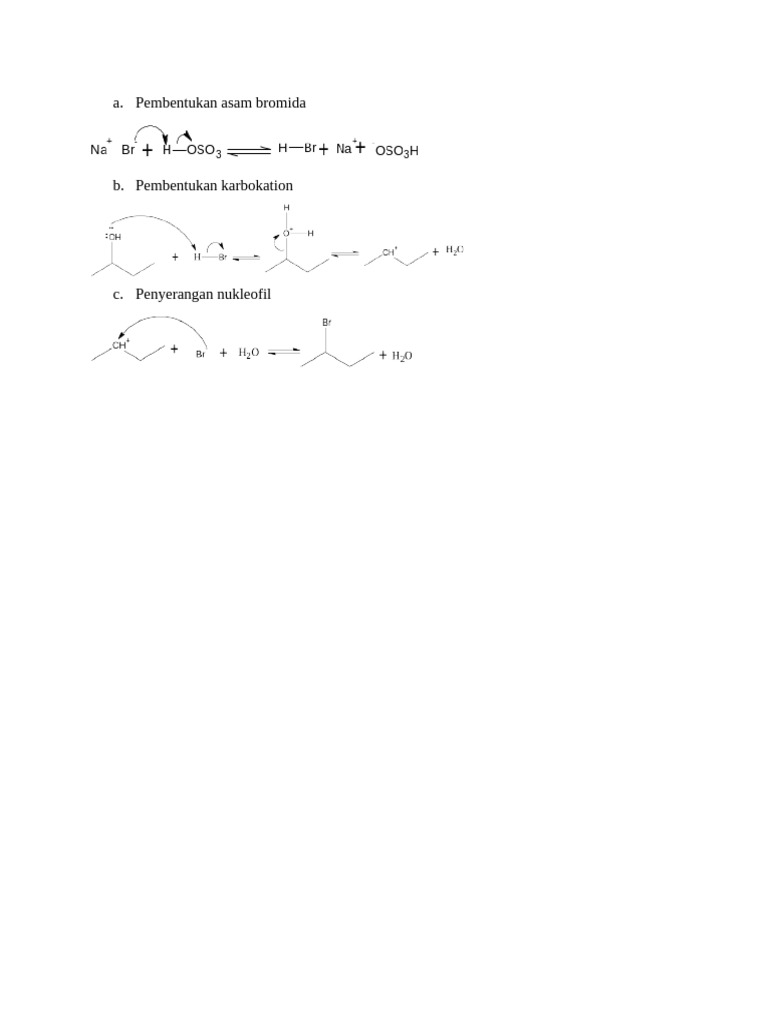 Pembentukan Asam Bromida | PDF