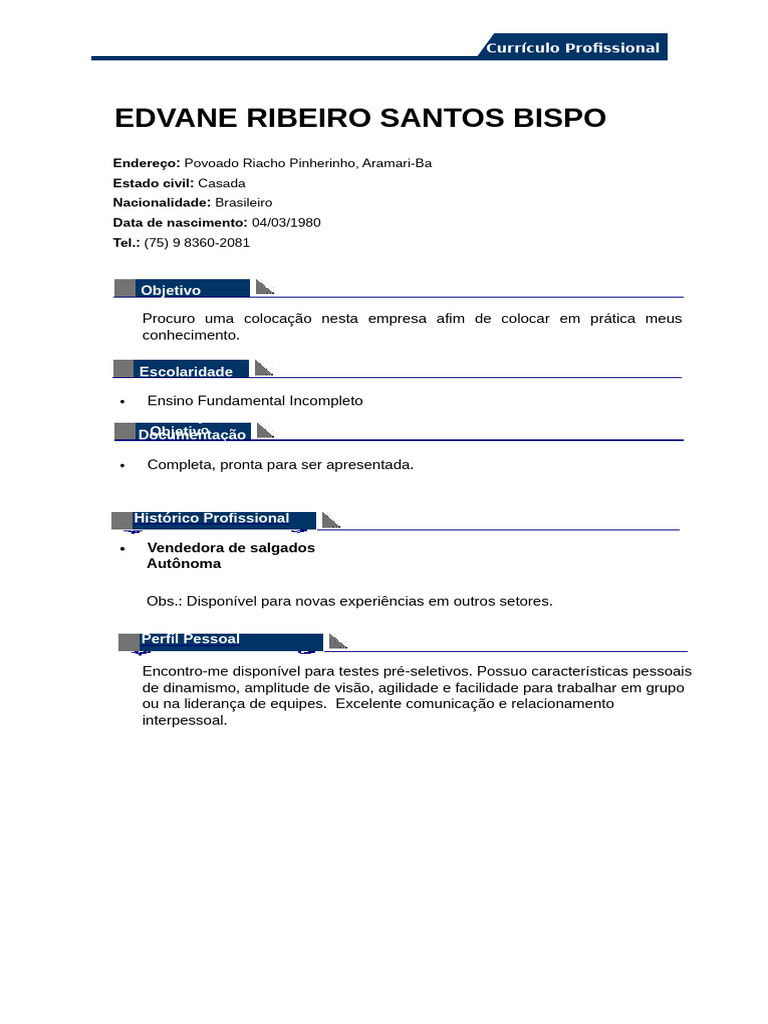 Curriculo Erick Allan | PDF