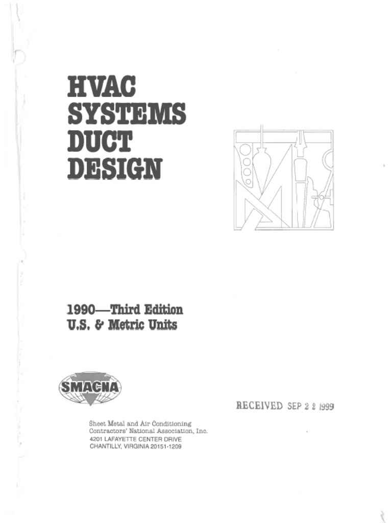 TR-HV 007 Hvac System Duct Design | PDF